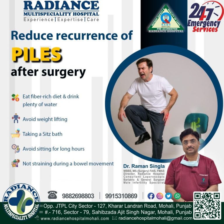 How to prevent Piles after surgery